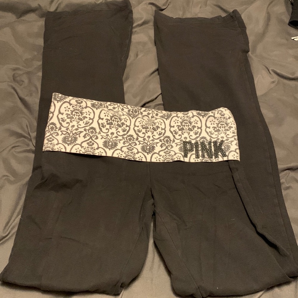 (Set Of 4 Bundle) Victoria’s Secret Pink Yoga Pants &… - Gem